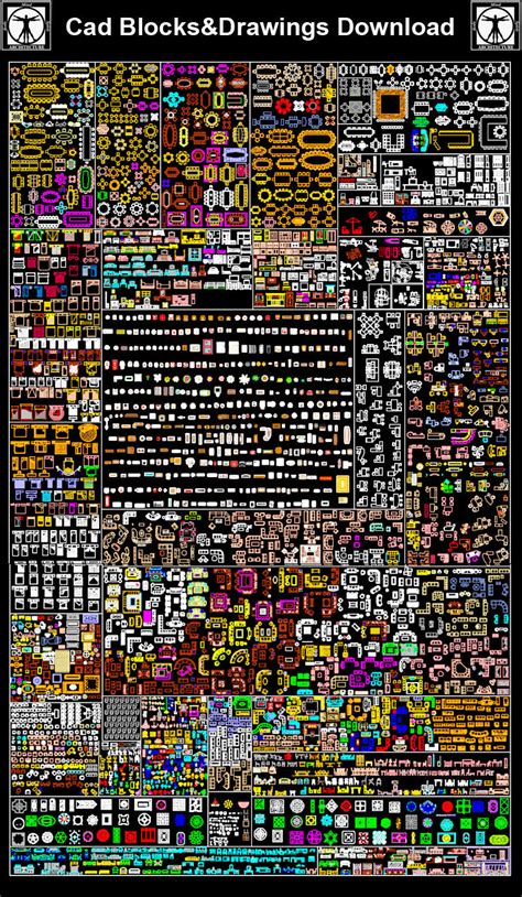 All Furniture Blocks All In One Cad Design Free Cad Blocks Drawings Details