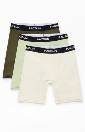 Pacsun 3 Pack Neutral Boxer Briefs Pacsun