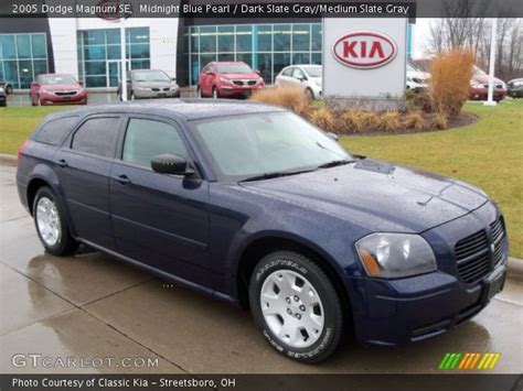 Midnight Blue Pearl 2005 Dodge Magnum Se Dark Slate Graymedium