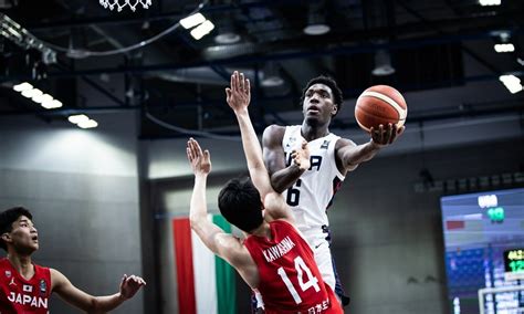 Eric Dailey Jr Team Usa Throttle Japan To Advance To Fiba U19 World