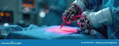 Surgical Robot With Microscopic Tools Executing Precise Operation