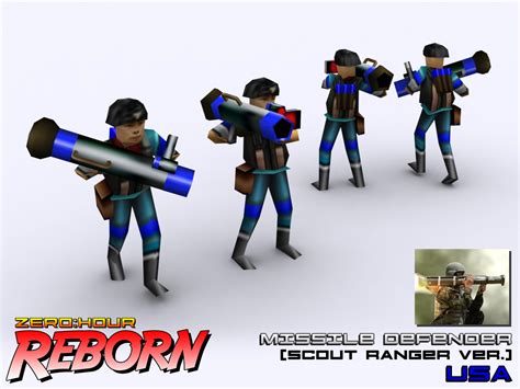 Missile Defender Scout Ranger Ver Image Zero Hour Reborn Mod For C