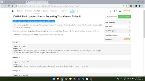 Leetcode Weekly Contest 378 Screencast Youtube