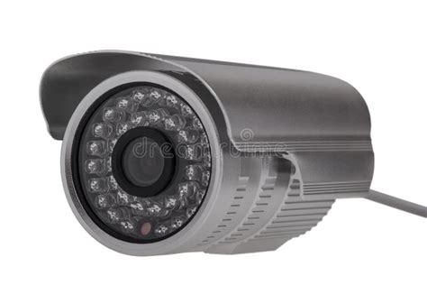 external security surveillance camera with night vision led back stock