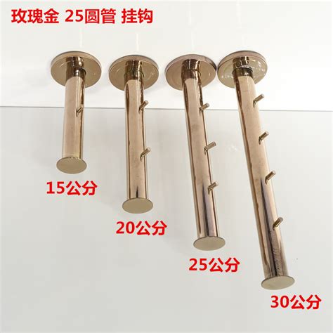 服装店挂钩女装专用上墙金色点钩挂衣钩墙挂单钩衣架壁挂式展示架虎窝淘
