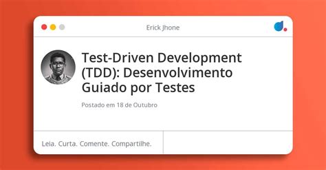Test Driven Development Tdd Desenvolvimento Guiado Por Testes