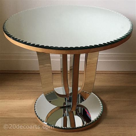 Art Deco Mirrored Occasional Table C1930s