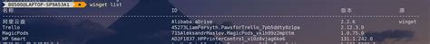 Winget List Don T Get Available Column Issue Microsoft Winget Cli GitHub