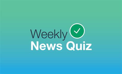 Weekly Quiz Try Newsrounds Quiz Of The Week Cbbc Newsround