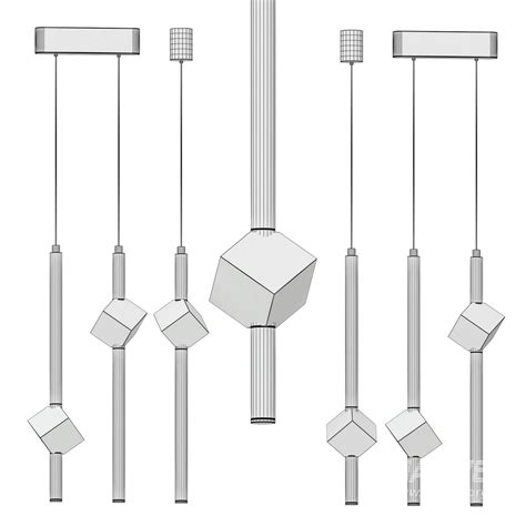 Pardis Pendant Collection 3d Model Download Free Maxve