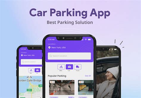 Car Parking App UI Design Behance