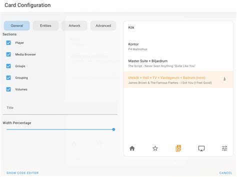 Dashboard Sonos Card Dashboards And Frontend Home Assistant Community