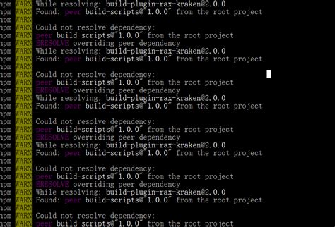 Npm Install Failed After Running Npm Init Rax Issue Raxjs Miniapp GitHub