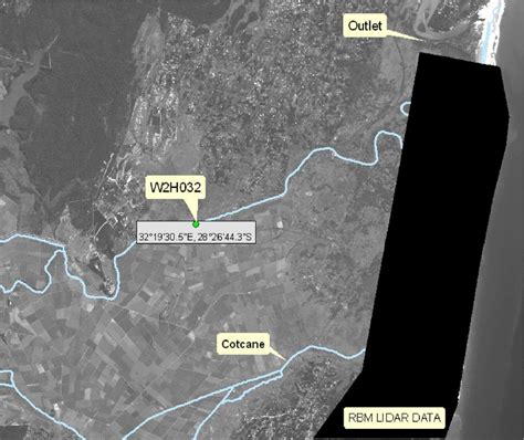 The Data Points For The Available LiDAR Coverage Of The Study Area Download Scientific Diagram