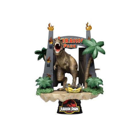 Jurassic Park D Stage Pvc Diorama Park Gate 15 Cm Techneek Ireland Techneekie