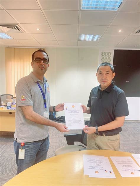 Asif Rasool On Linkedin Attended A Full Week Refresher Training Jointly With Pdo Marine Team At…