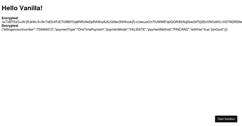 Decrypt Codesandbox