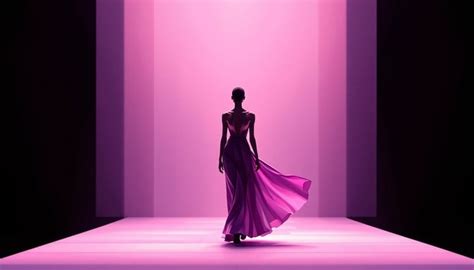 Free Runway In Pink Image Runway Fashion Silhouette Download At