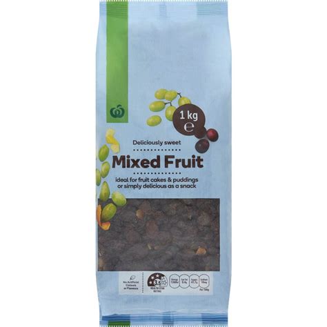Woolworths Mixed Fruit 1kg Woolworths