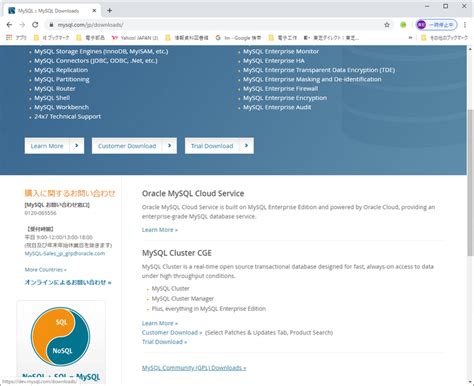 Iotのデータ集積場所としてmysql Communityの利用を検討する（1）mysql Community版のインストール 電子工作make