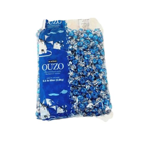 Ouzo Flavored Hard Candy Krinos Aubut 6469