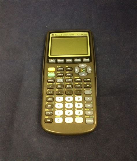Texas Instruments TI 83 Plus Graphing Calculator Free Shipping Graphing Calculator Graphing
