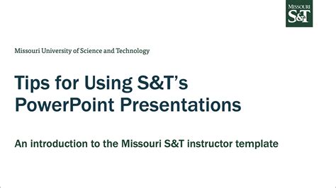 Powerpoint Templates Our Brand Missouri Sandt