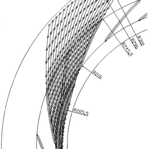 Design Details Of The Low Solidity Vane Diffuser Download Scientific