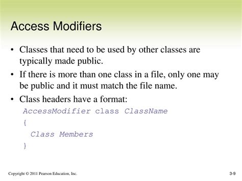 Ppt Access Modifiers Encapsulation And Datahiding Powerpoint