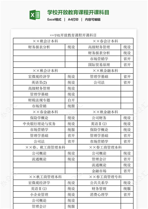 excel模板免费下载 精品excel模板素材下载 办公汇 第3页