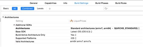 Ios Ignoring File Missing Required Architecture X8664 In File
