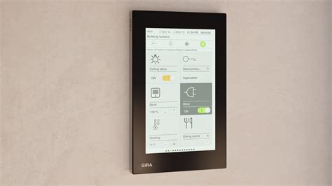 Knx Room Control Unit Black 3d Model 24 3ds Blend C4d Fbx Max Ma Lxo Obj Free3d