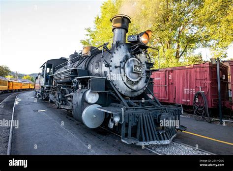 Rio Grande Class Steam Locomotive 482 Of The Durango And Silverton