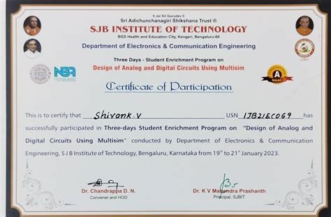 Shivank Rao On Linkedin Circuitdesign Multisim Enrichmentprogram Analogcircuits