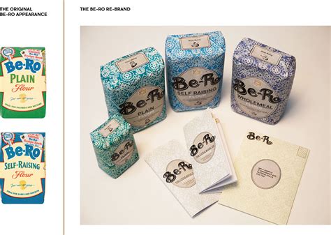 Be Ro Flour Re Brand On Behance