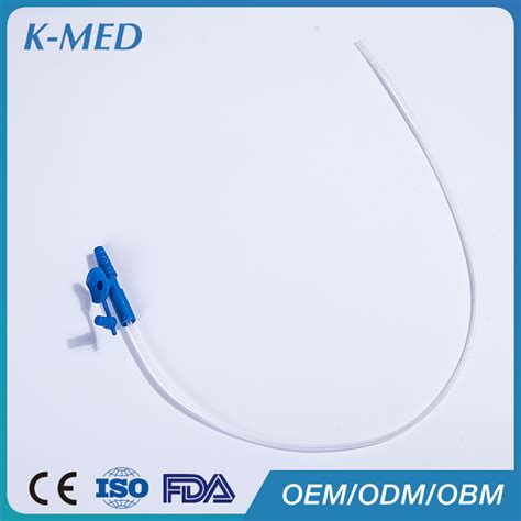 일회용 폐쇄 엄지 제어 흡입 카테터 튜브 의 고품질 일회용 폐쇄 엄지 제어 흡입 카테터 튜브