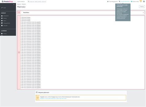 Prestashop 1771 No Access To Admin Modules Settings Bug Reports