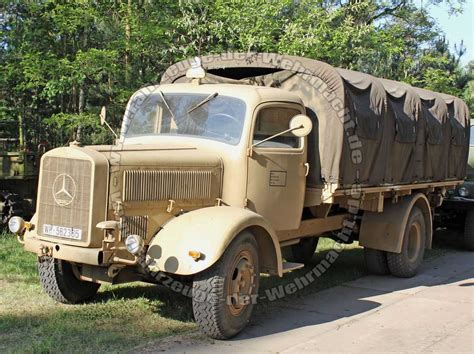 Mercedes Benz L 4500 Fahrzeuge Der Wehrmachtde