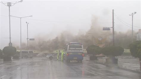 매미·차바보다 더 센 힌남노600mm 물 폭탄 60ms 폭풍