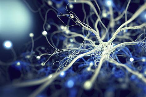Neurons Brain Cells Neural Network Stock Illustration Illustration