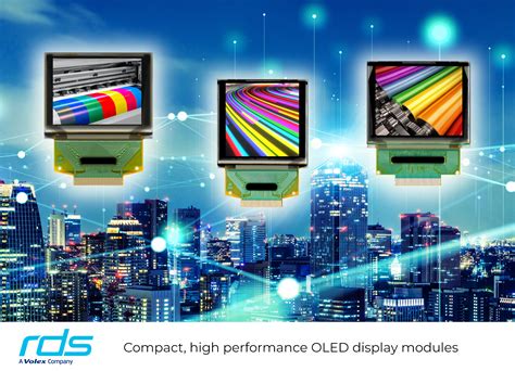 Compact High Performance Oled Display Modules Whats New In Electronics