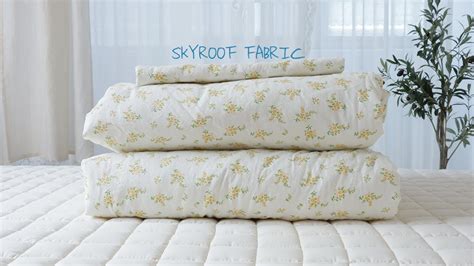 봄가을에 덮는 린넨 꽃나염 이불 🏡linen Bedding Youtube