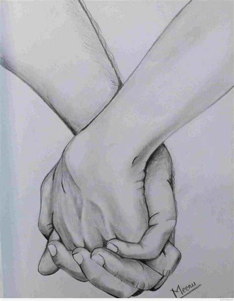 Drawings Of Couples Holding Hands Drawing Word Searches