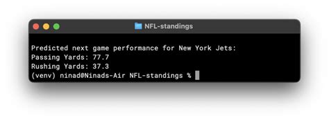 Analysing Nfl Team Performance With Python Using Standings Data For