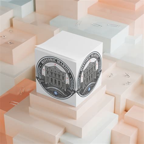 Note Cube Historic Marion Store