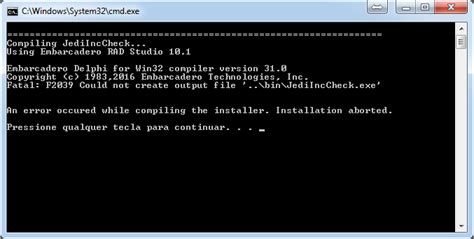 Erro Instalando Jedi Object Pascal Delphi And Lazarus Projeto Acbr