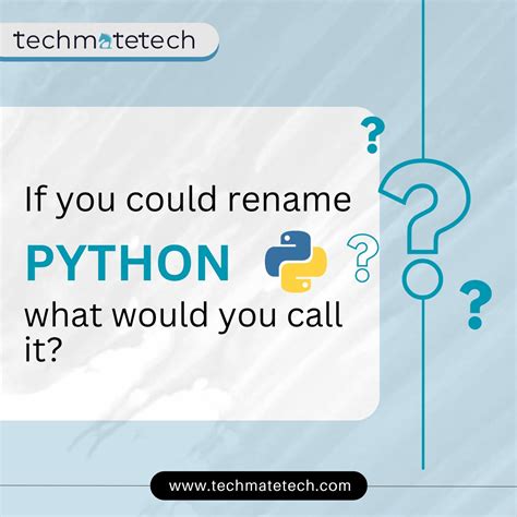 Techmatetech Llc On Linkedin Python Programming Language Join