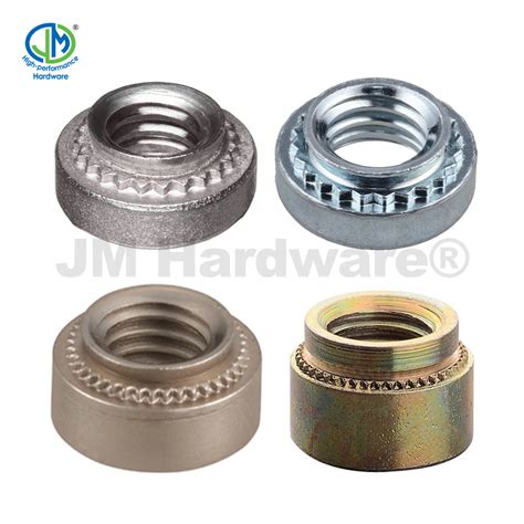 Jm Hardware® Press Nutself Locking Press Nut