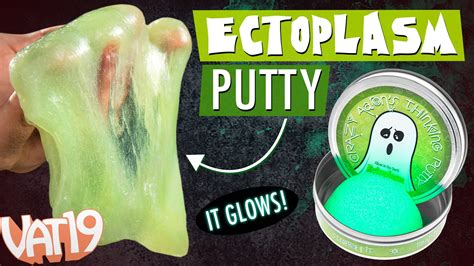 Ectoplasm Putty Oozy Glow In The Dark Putty That Looks Like Paranormal