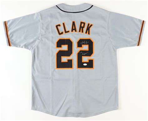Jack Clark Signed Jersey Inscribed The Ripper Jsa Pristine Auction